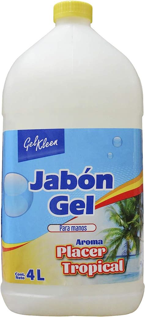 Gel Kleen Jabón Líquido Antibacterial para Manos Placer Tropical