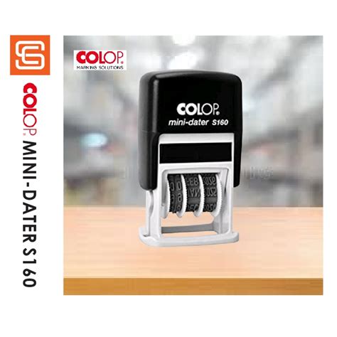COLOP S160 YEAR 2024 To 2035 COP TARIKH MINI DATE STAMP CUSTOM