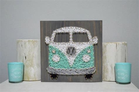 70 idées faciles DIY Fabriquer un tableau fil tendu et clous