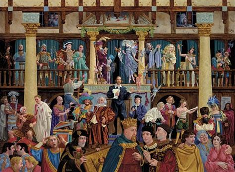 All The World S A Stage Shakespearean Characters By James Christensen