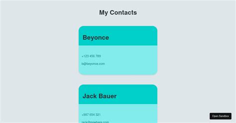 React Dev Tools Forked Codesandbox