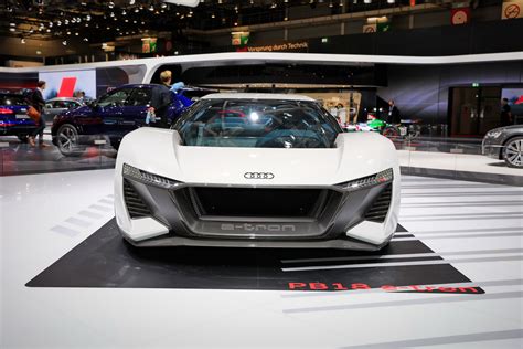 Audi PB18 E Tron Concept Previews R8s Electric Future Carscoops