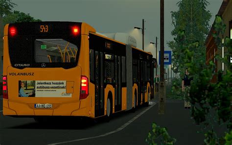 MB Citaro C2 G NGT Add On Saint Servan Volanbusz AA NG 091 Fiktiv