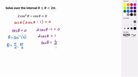 Solving Trigonometric Equations By Factoring YouTube