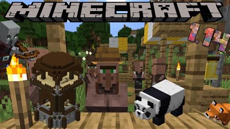 THE PILLAGE AND VILLAGE UPDATE MINECRAFT 1 14 IS HERE YouTube