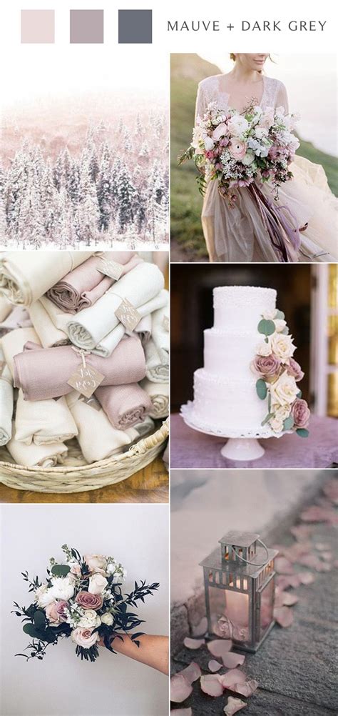 10 Best Winter Wedding Color Palettes For 2023 And 2024 Images And
