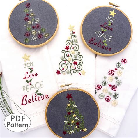 Patterns Sewing Fiber Embroidery Pattern PDF Embroidery Pattern