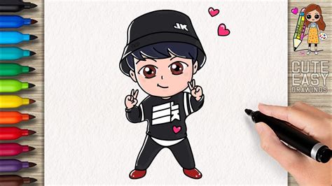 How To Draw Bts Jungkook Tiny Tan Eduaspirant