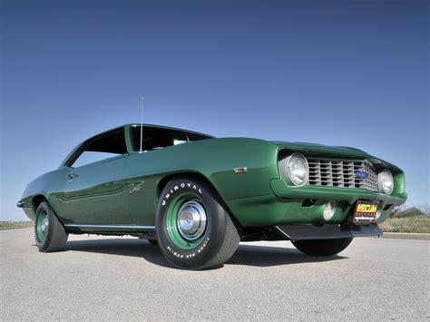1969 Chevrolet Camaro Zl 1 Muscle Classic Wallpapers HD Desktop