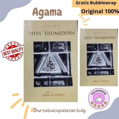 Jual Buku Ihya Ulumiddin Ulumuddin Jilid 9 Imam Al Ghazali PST