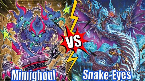 Mimighoul Vs Snake Eyes Fiendsmith S High Rated DB Yu Gi Oh 2024