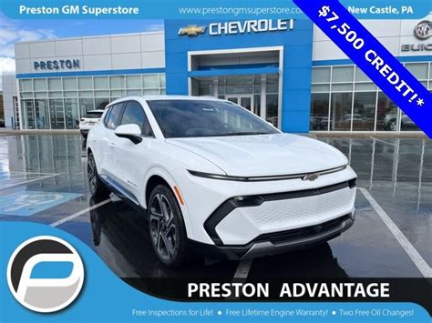 New 2025 Chevrolet Equinox EV In New Castle PA I Near Hermitage CH25098