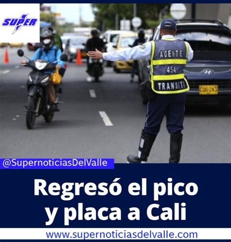 SUPERNOTICIAS on Twitter La rotación del pico y placa para el primer