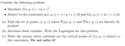 solved consider the following problem maximize f x y