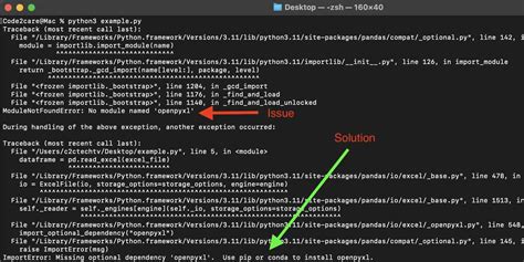Fix ModuleNotFoundError No Module Named Openpyxl Code2care