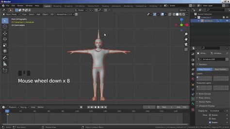 How To Face Rig Mixamo In Blender Youtube