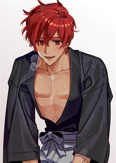 Yk느누수강문의 메인트 On Twitter In 2020 Red Hair Anime Guy Red Hair Anime Characters Handsome