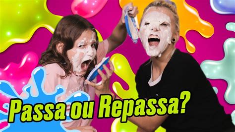 Passa Ou Repassa Torta Na Cara Feat Lorena Giu Nassa YouTube