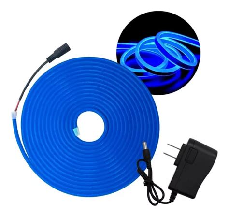 Manguera Tira Led Neon Flex Led Mts Con Trasnformador V Color De