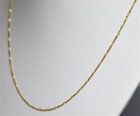 Cadena Moderna Oro 18 Kilates Eslabon 51 40 Cm Anticuarios 2002