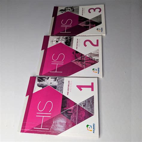 Livro Apostila Poliedro Pré vestibular HISTÓRIA 01 02 03 2021