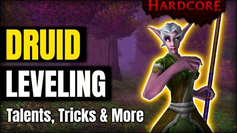 Druid Leveling Guide 1 60 In Hardcore Classic WoW YouTube