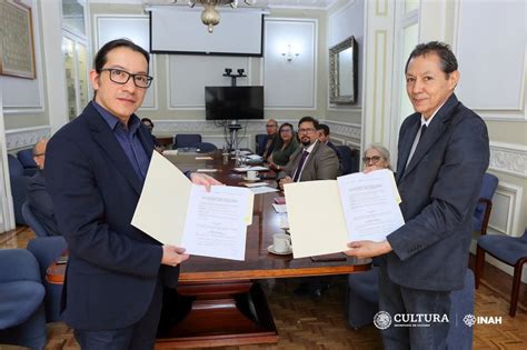 El INAH Y El Instituto Nacional Del Patrimonio Cultural De Ecuador