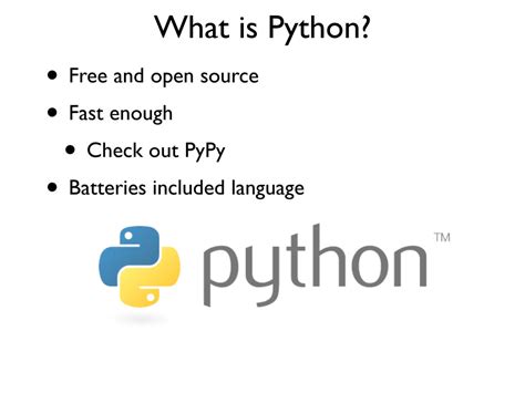 intro to python speaker deck