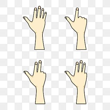 Hand Gestures White Transparent Amazing Hand Gestures 07 Hand
