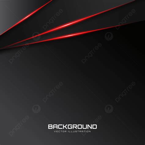 Abstrato Vermelho Metálico Brilhante Cor Preto Frame Layout Moderno