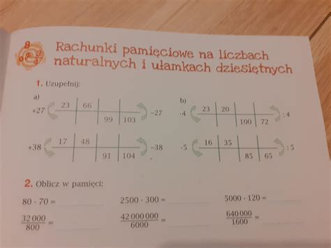 Matematyka Z Plusem Kl Wiczenia Zadanie I Str Brainly Pl
