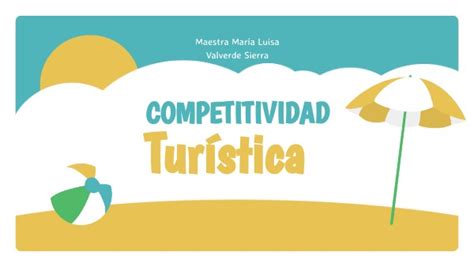 COMPETITIVIDAD TURÍSTICA
