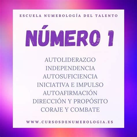 significado número 1 numerologia Cursos de Numerologia