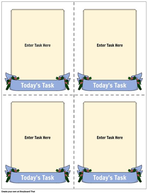 modèle de carte de tâches 8 Storyboard por fr examples