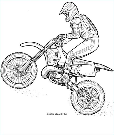 Coloriage Moto Cross Nouveau Galerie Foto Motocross Da Colorare