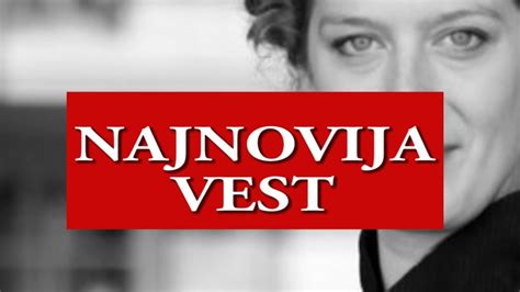 Voditeljka Umrla U Godini Ogromna Tuga Youtube