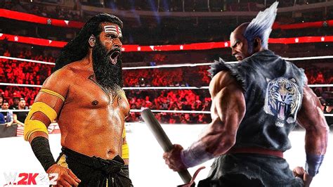 Wwe K Veer Mahaan Vs Monster Epic Fihgt Youtube
