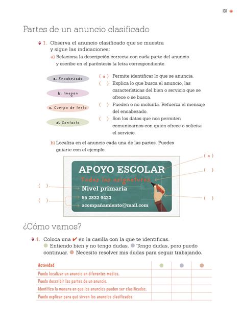 Lengua Materna Espa Ol Tercer Grado P Gina De Libros De