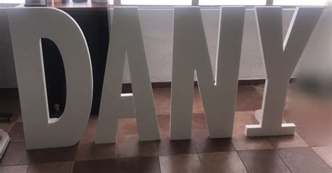 Letras De Unicel Para Decorar Decoración para Fiestas en Mercado
