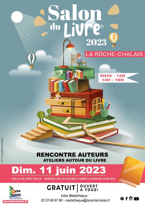 Salon Du Livre 2023 Mairie La Roche Chalais