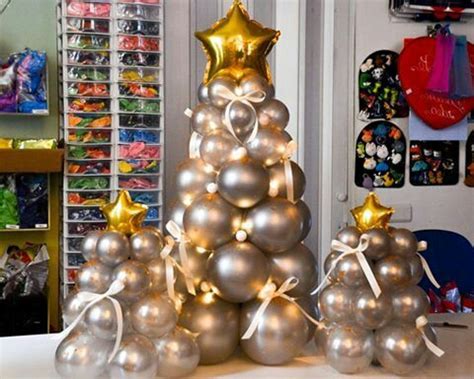 Ideas para decorar con globos tu fiesta navideña