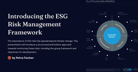 Introducing The ESG Risk Management Framework