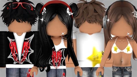 MATCHING Roblox Outfits Girl And Boy W Codes Links Coziivibes