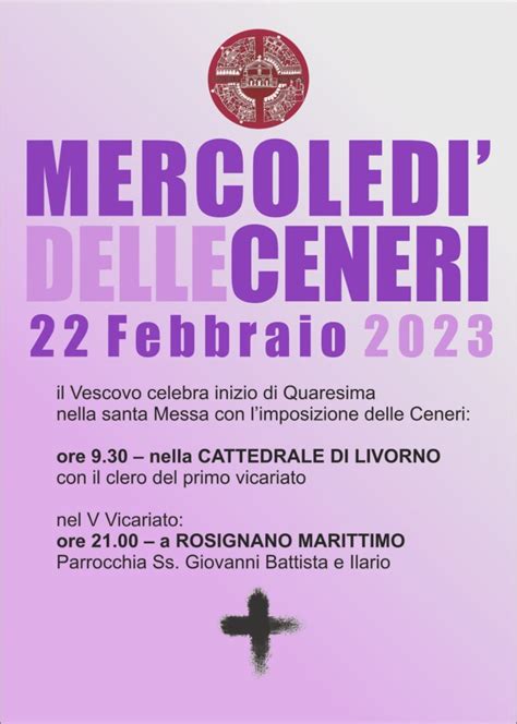 Mercoled Delle Ceneri Diocesi Di Livorno