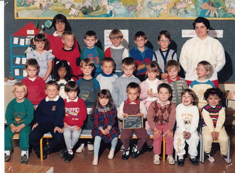 Photo De Classe Maternelle 1987 1988 De 1987 Ecole J Madeleine