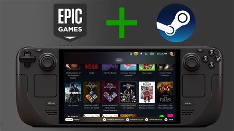 How To Integrate Epic Games Into Steam Deck Library With Junk Store