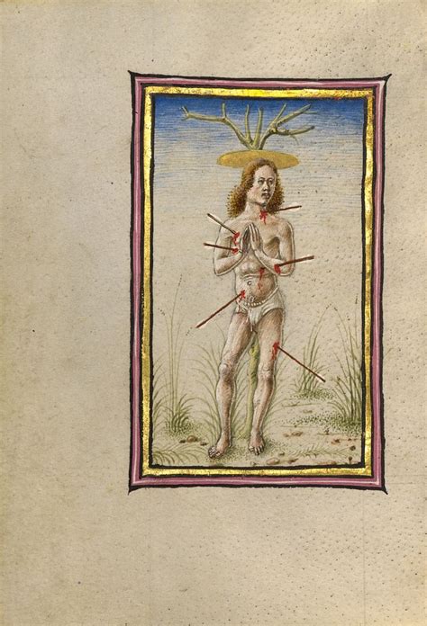 Martyrdom Saint Sebastian Taddeo Crivelli Free Photo Illustration