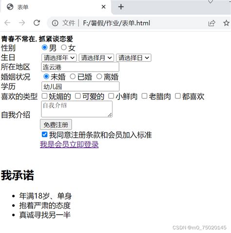 web前端 表单 csdn博客