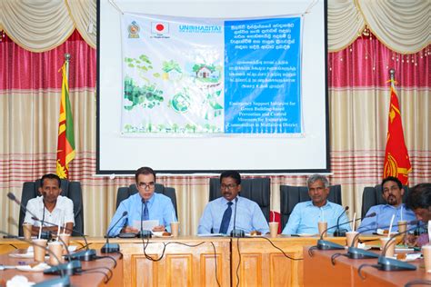 UN Habitat Sri Lanka The Project Emergency Support Initiative For