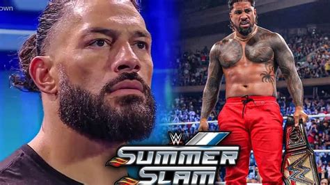 Summerslam 2023 Roman Reigns Vs Jey Uso Wwe2k23 YouTube